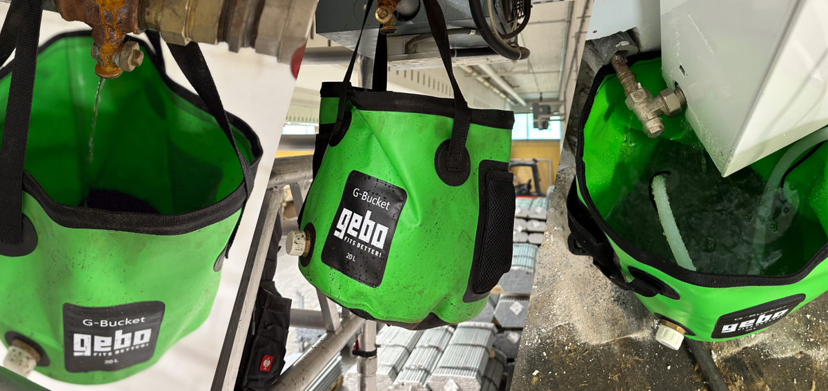 Gebo Express - Seau flexible et polyvalent 20L G-Bucket