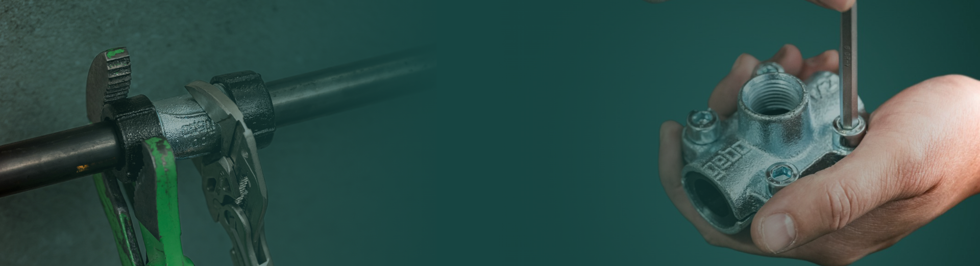 Raccords & Colliers Gebo Express pour les Plombiers & Chauffagistes