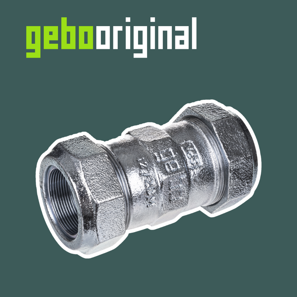 Raccords & Colliers Gebo Express pour les Plombiers & Chauffagistes