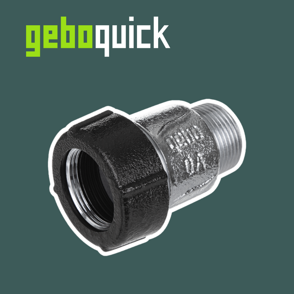 Raccords & Colliers Gebo Express pour les Plombiers & Chauffagistes