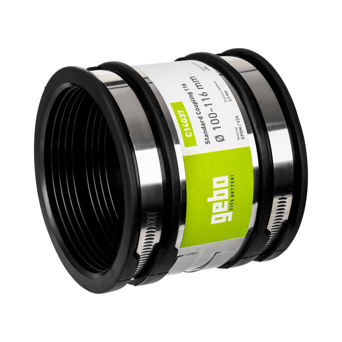 Raccord standard droit renforcé Gebo Flex pour eaux usées – Gebo Express